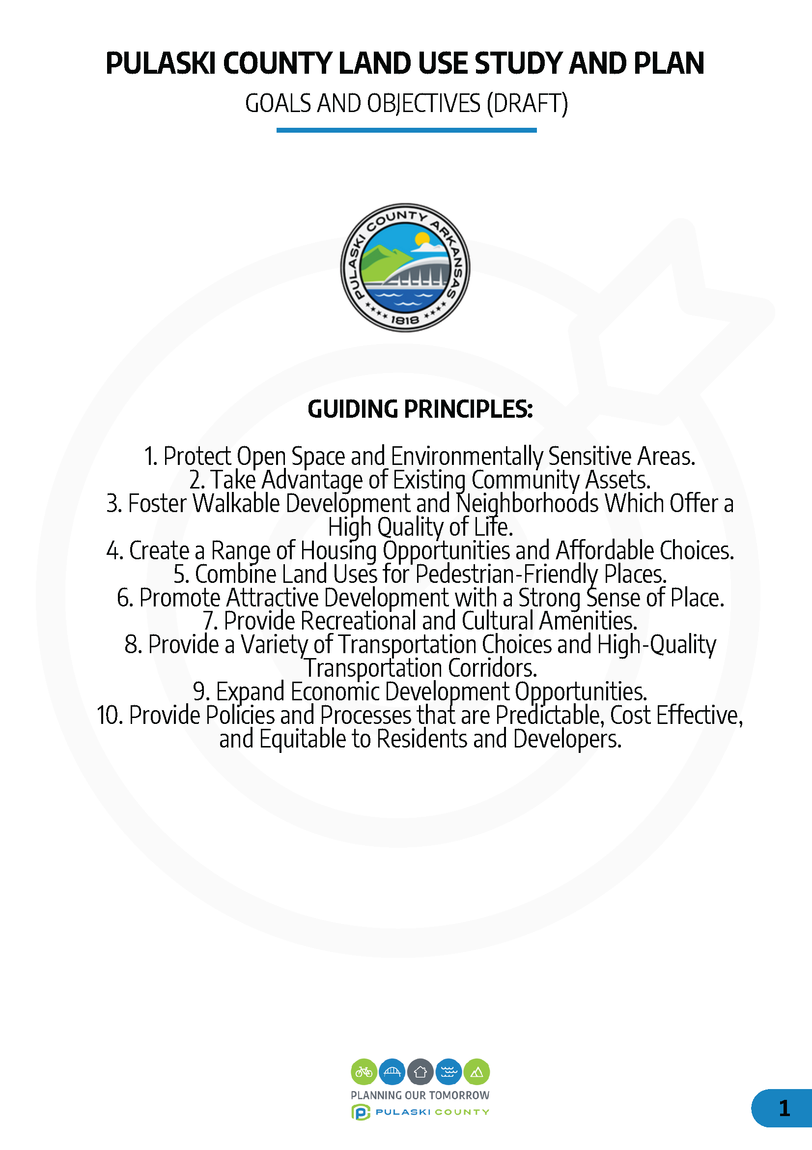 Exhibits - Pulaski County Land Use Study